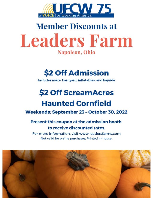 UFCW LOCAL 75 | UFCW 75 Discounts